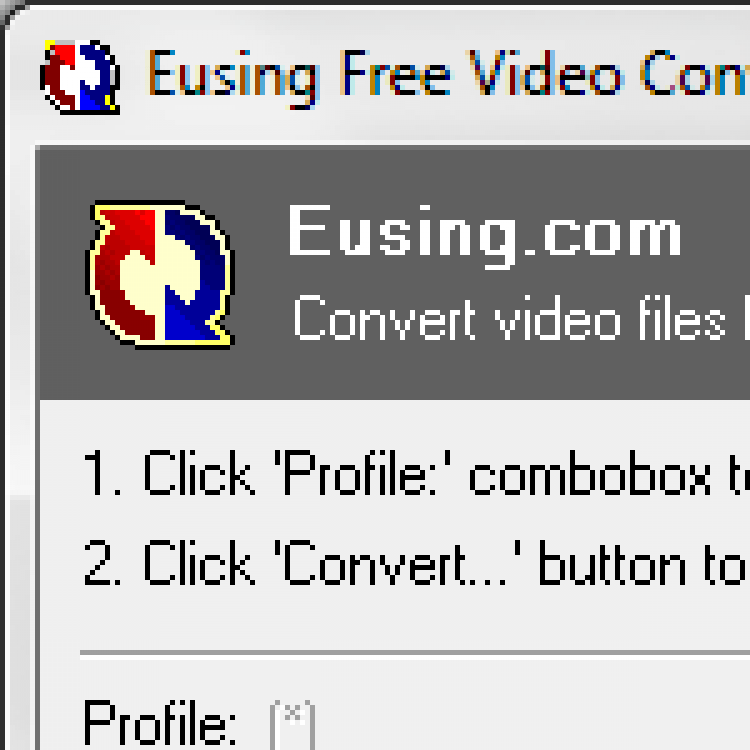 Download Eusing Free Video Converter for Windows PC free