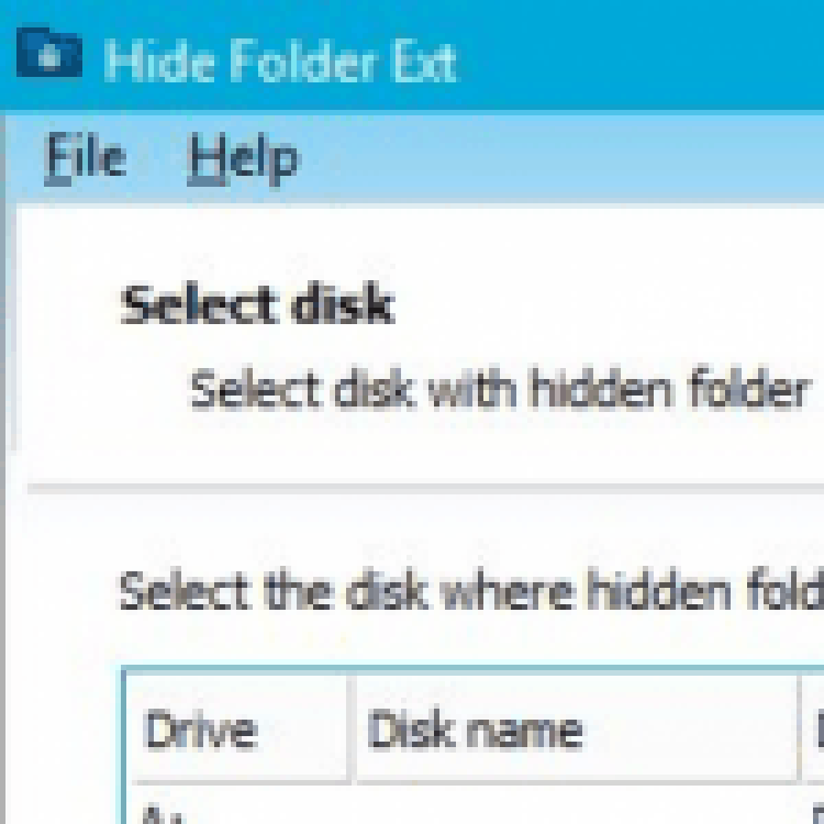 Download Hide Folder Ext for Windows PC free