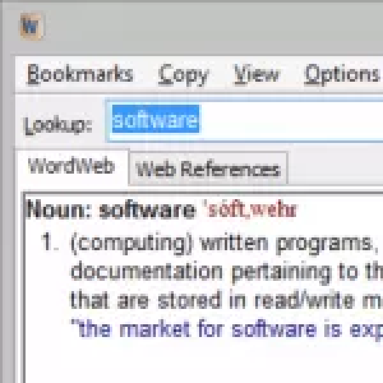 Download WordWeb for Windows PC free