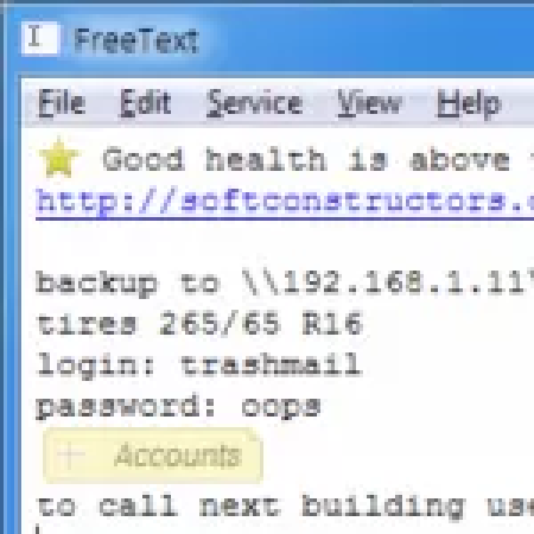 Download FreeText for Windows PC free
