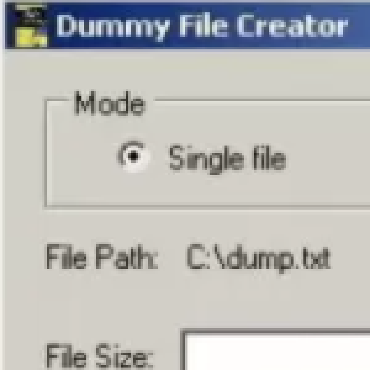 Download Dummy File Creator for Windows PC free